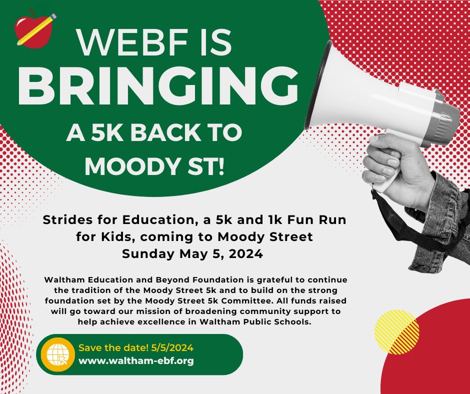 Waltham Education and Beyond Foundation » Strides for Education – 5K ...